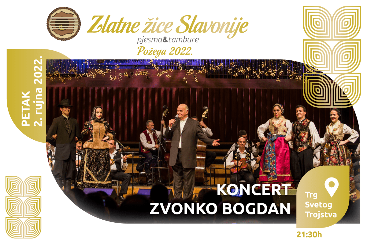 Zvonko Bogdan – koncertni užitak za početak ovogodišnjeg festivala ...