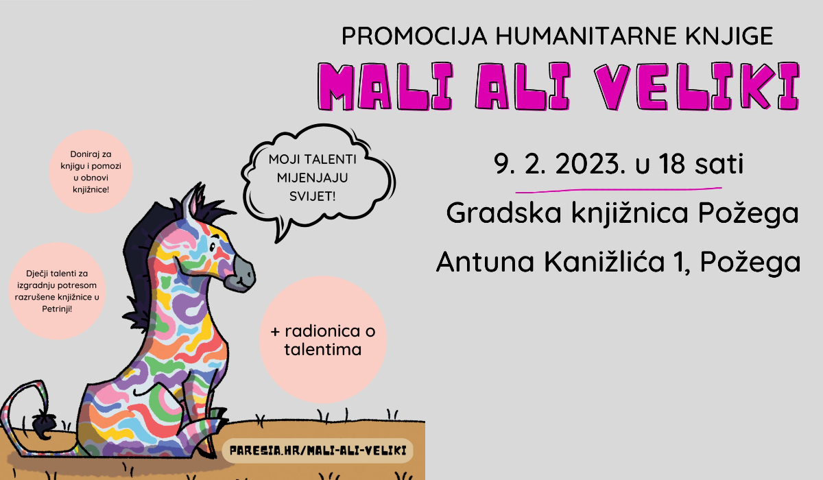 Predstavljanje humanitarne knjige „Mali ali veliki“ - Radio Vallis Aurea
