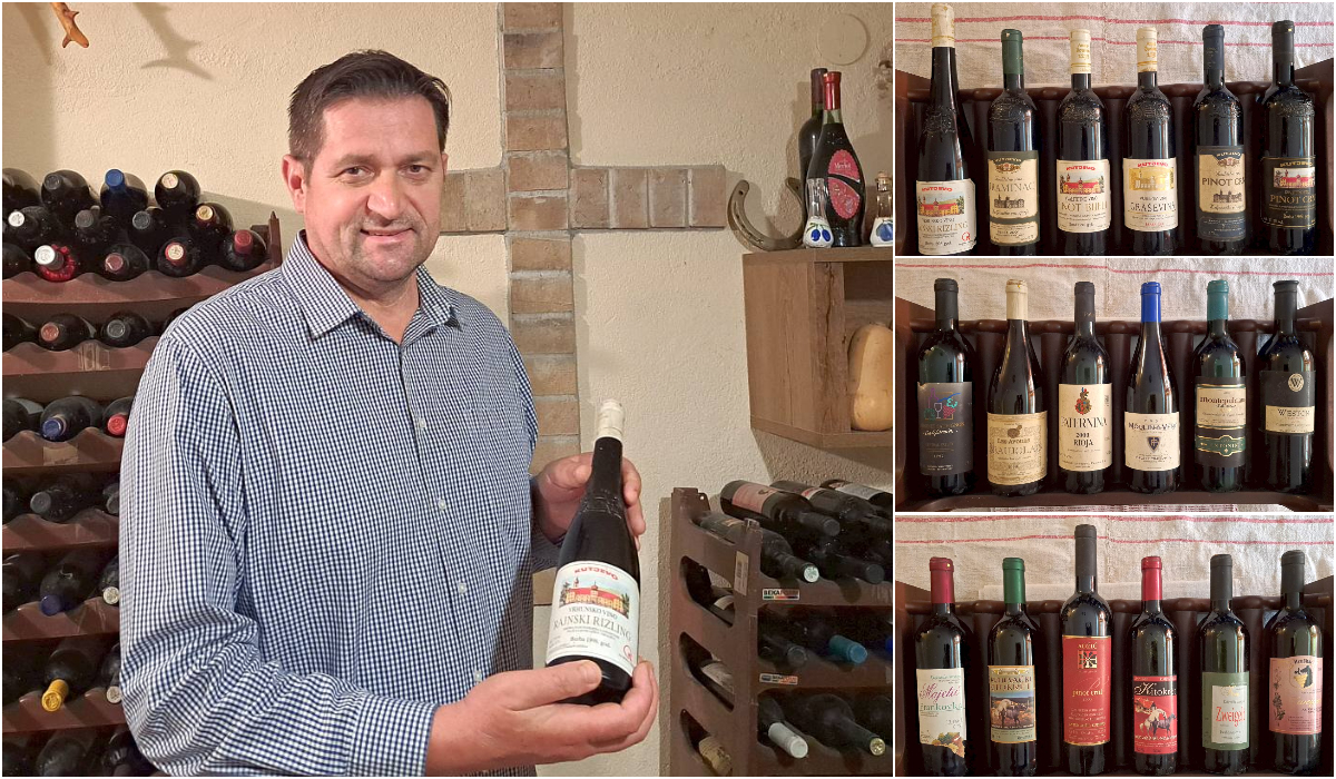 Predrag Livak ima jedinstvenu zbirku vina koju će uskoro predstaviti ...