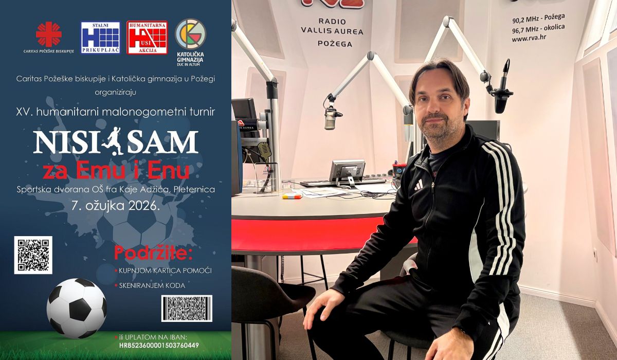 Humanitarni turnir „Nisi sam“ ove godine za Emu i Enu - Radio Vallis Aurea